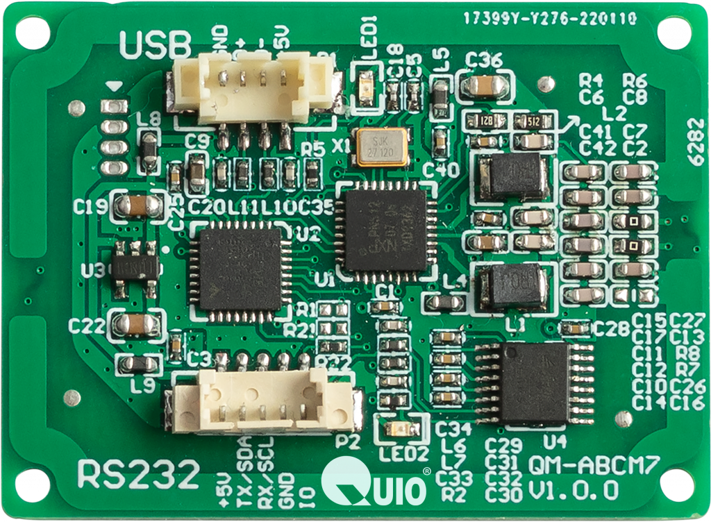 Einbau- NFC-Modul, NFC Reader HF 13,56 MHz QM-ABCM7 - QUIO – RFID/NFC ...